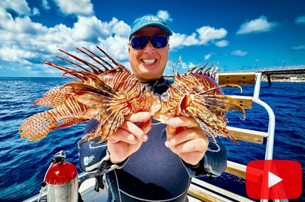 The MUSA Underwater Museum in Cancun, Mexico - Lionfish Divers