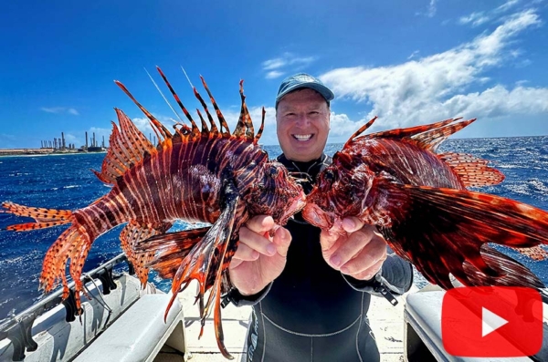 The MUSA Underwater Museum in Cancun, Mexico - Lionfish Divers
